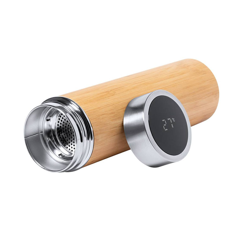 Sustainable Bamboo Temperature Bottle- 500 ML for Corporate Gifting ...