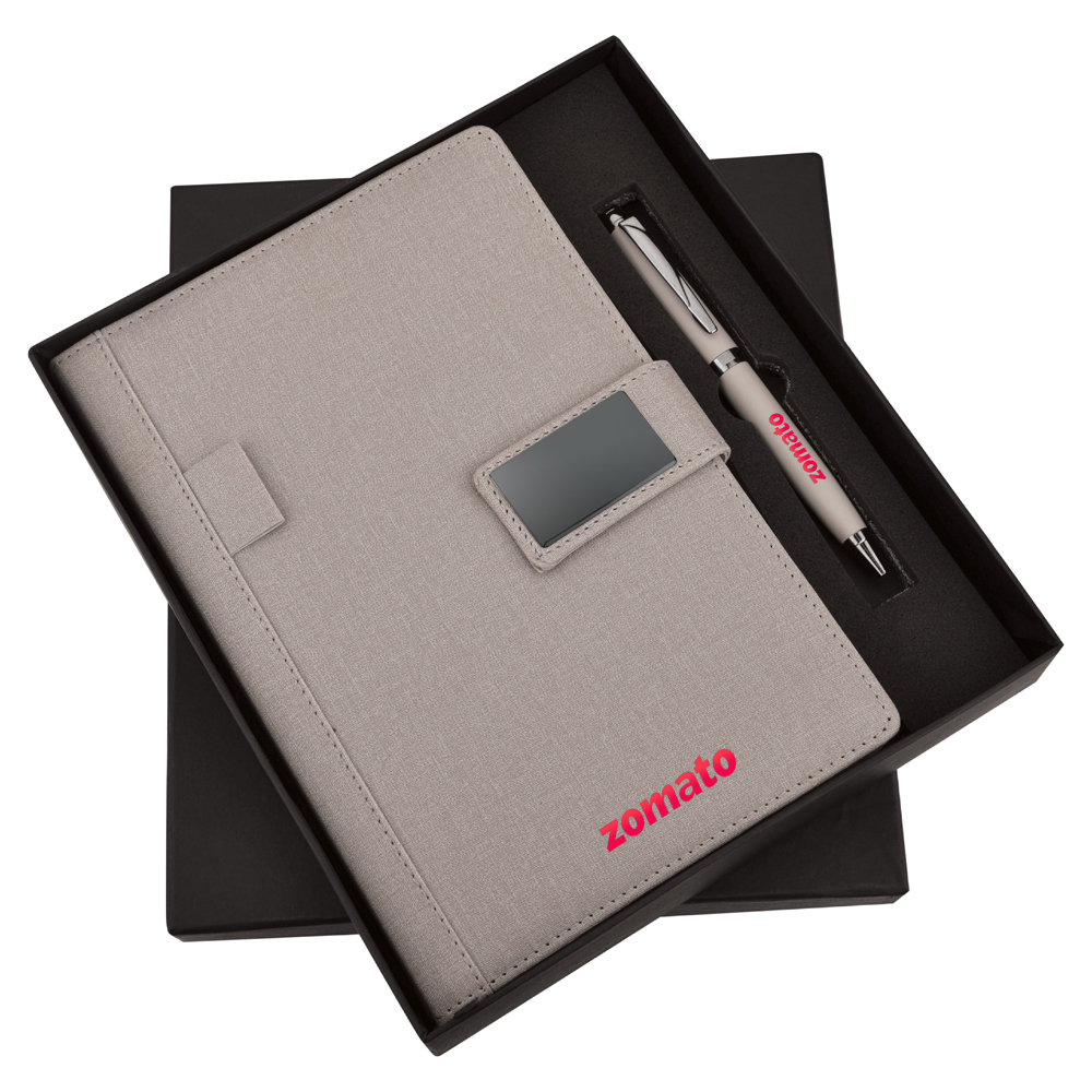 Joining Joy Set- Diary and Pen - Corporate Gifting Items | JucyGifts