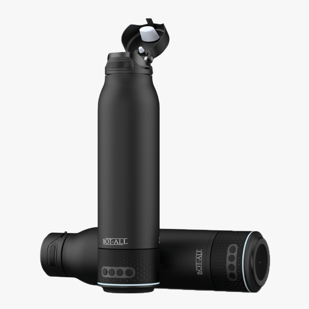 Insulated Bottle with Inbuilt Bluetooth Speaker - Drinkware - Ideal ...