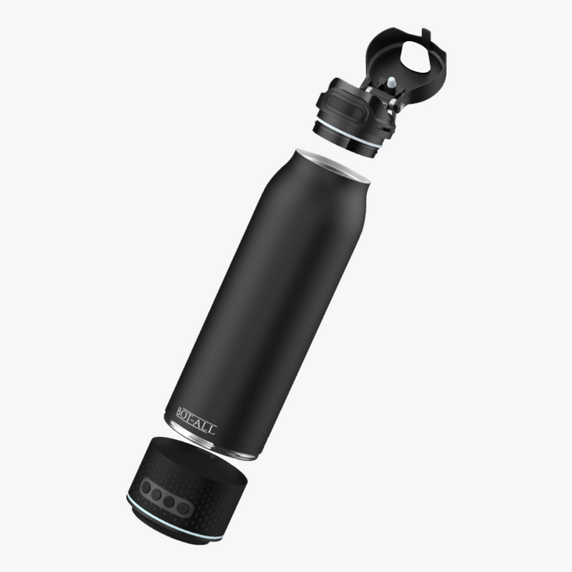 Insulated Bottle with Inbuilt Bluetooth Speaker - Drinkware - Ideal ...
